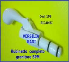 Rubinetto completo per granitore SPM